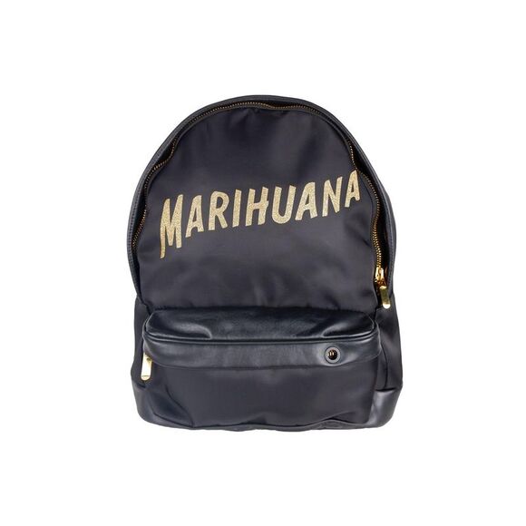 Palm Angels | Bags | Palm Angels Marijuana Backpack Black | Poshmark